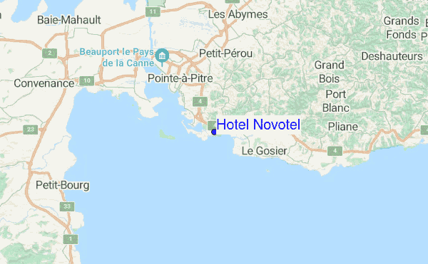 Hotel Novotel Surf Forecast and Surf Report