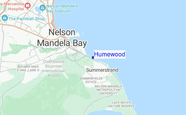 Humewood Surf Forecast and Surf Report