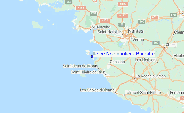 Ile de Noirmoutier - Barbatre Surf Forecast and Surf Reports (Vendee ...