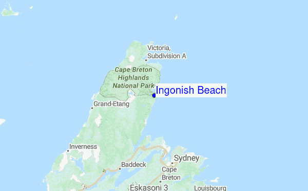 Ingonish Beach Surf Forecast and Surf Reports (Cape Breton Island, Canada)