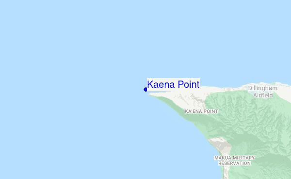 Kaena Point Surf Forecast and Surf Report