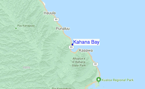 Kahana Bay Surf Forecast and Surf Report