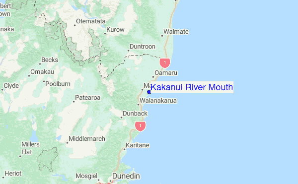 Kakanui River Mouth Surf Forecast and Surf Reports (Otago, New Zealand)
