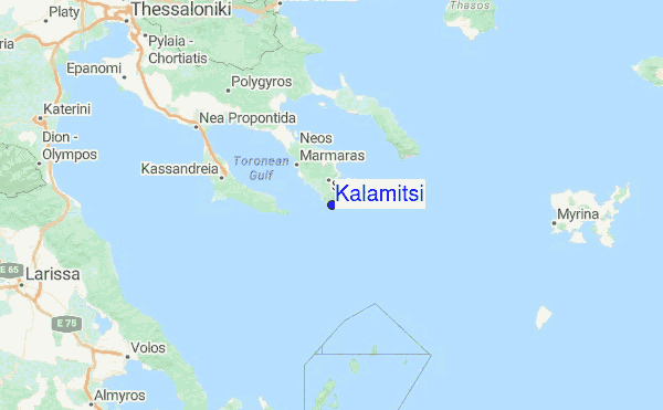Kalamitsi Surf Forecast and Surf Reports (Aegean Sea, Greece)