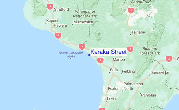Karaka Street Surf Forecast and Surf Reports (Wanganui-Manawatu, New ...
