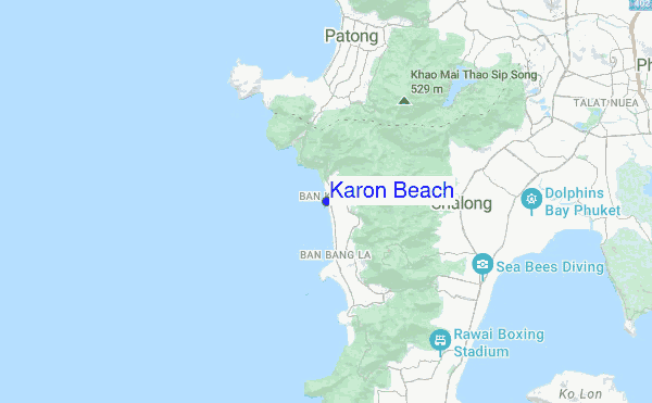 Karon Beach Surf Forecast and Surf Report