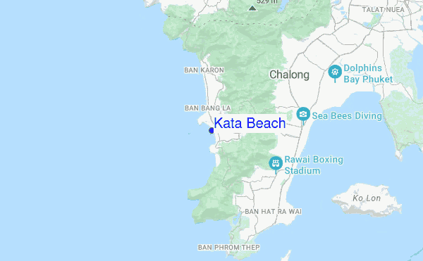 Kata Beach Surf Forecast and Surf Report