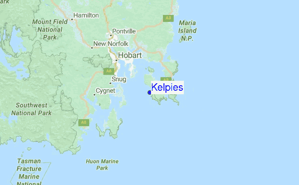 Kelpies Surf Forecast and Surf Reports (TAS - East Coast, Australia)