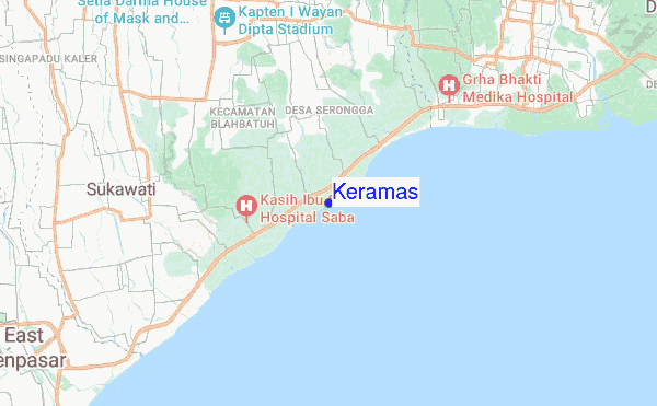 Keramas Surf Forecast and Surf Reports (Bali - Sanur, Indonesia)