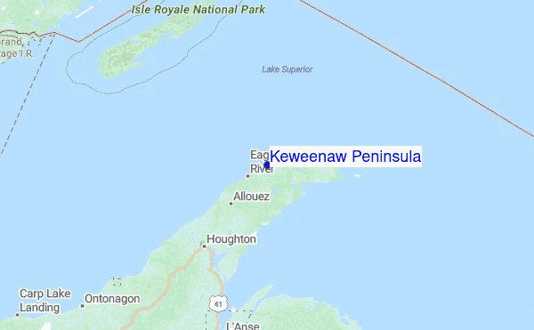 Keweenaw Peninsula Surf Forecast and Surf Reports (Lake Superior, USA)