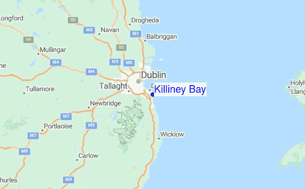 Killiney Bay Surf Forecast and Surf Reports (Wexford, Ireland)