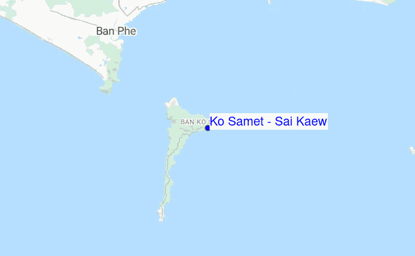 Ko Samet - Sai Kaew Surf Forecast and Surf Report