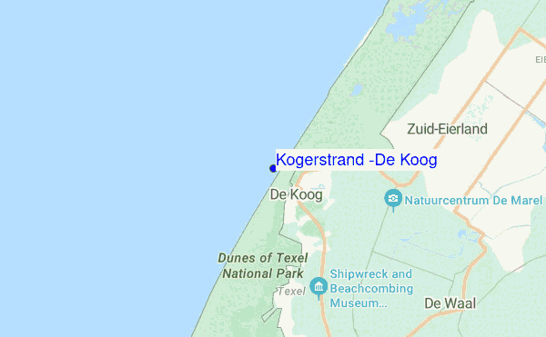 Kogerstrand (De Koog) 48 hour detailed Surf Forecast