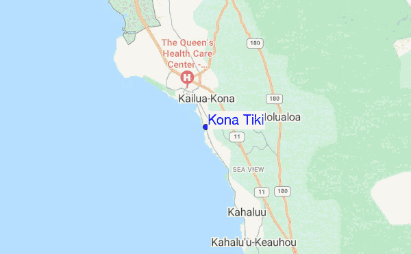 Kona Tiki Surf Forecast and Surf Report