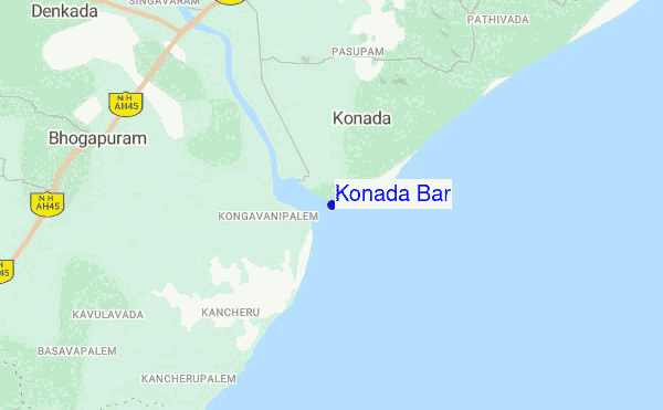 Konada Bar 48 hour detailed Surf Forecast