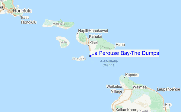 La Perouse Bay/The Dumps Surf Forecast and Surf Reports (HAW - Maui, USA)