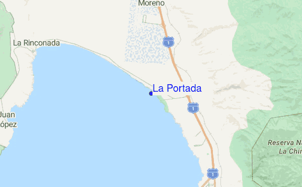 La Portada Surf Forecast and Surf Report