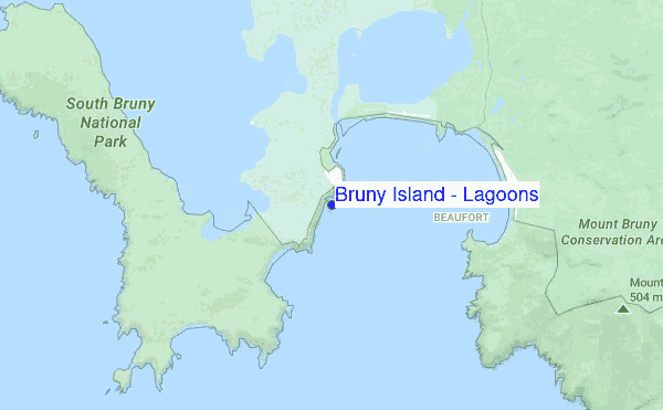 Bruny Island - Lagoons Surf Forecast and Surf Report