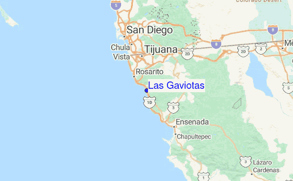 Las Gaviotas Surf Forecast and Surf Reports (Baja Norte, Mexico)