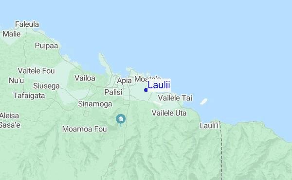 Laulii Surf Forecast and Surf Reports (Upolu, Samoa)