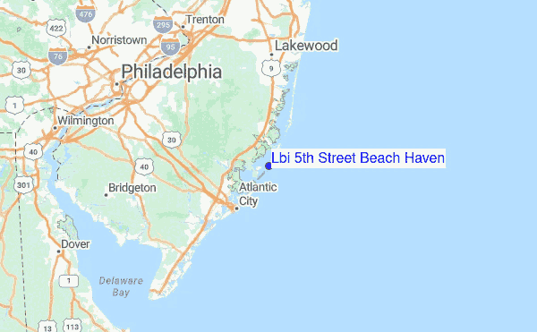 Lbi 5th Street Beach Haven Surf Forecast and Surf Reports (New Jersey, USA)