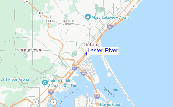 Lester River Surf Forecast and Surf Reports (Lake Superior, USA)