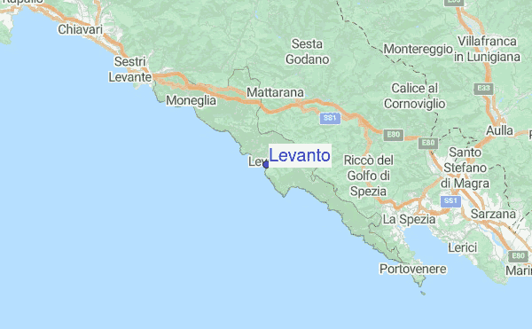 Levanto Surf Forecast and Surf Reports (West Coast, Italy)