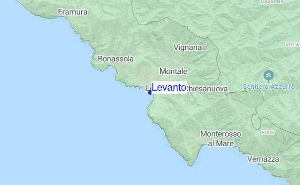 Levanto Surf Forecast and Surf Reports (West Coast, Italy)