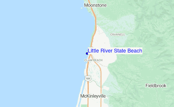Little River State Beach 48 hour detailed Surf Forecast