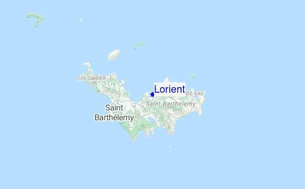 Lorient 48 hour detailed Surf Forecast