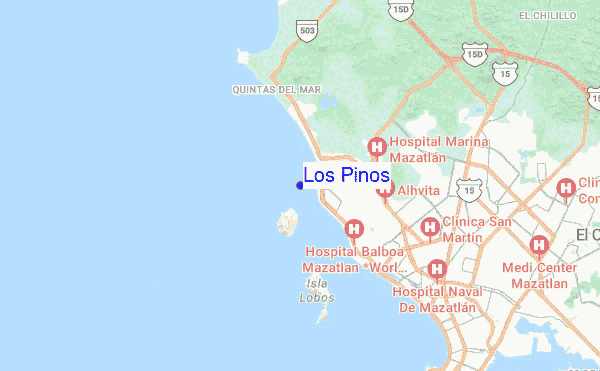 Los Pinos Surf Forecast and Surf Report