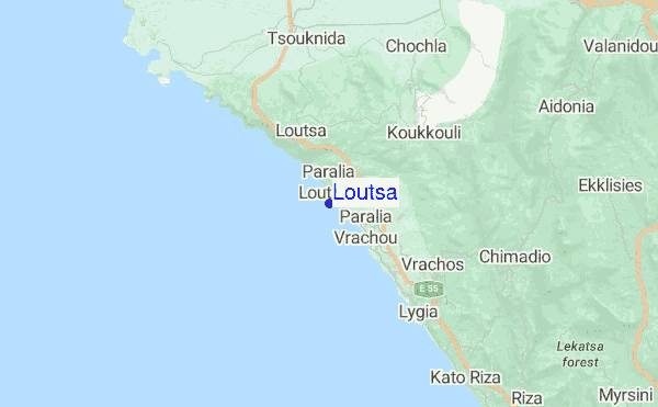 Loutsa 48 hour detailed Surf Forecast