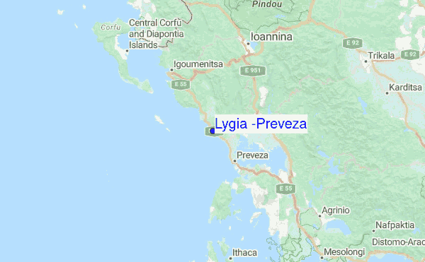Lygia (Preveza) Surf Forecast and Surf Reports (Ionian Sea, Greece)
