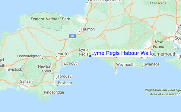 Lyme Regis Habour Wall Surf Forecast and Surf Reports (South Coast, UK)