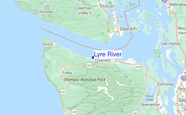 Lyre River Surf Forecast and Surf Reports (Washington, USA)