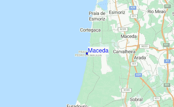 Maceda 48 hour detailed Surf Forecast