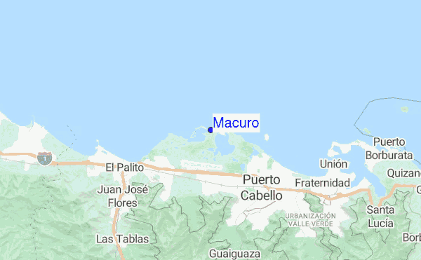 Macuro 48 hour detailed Surf Forecast