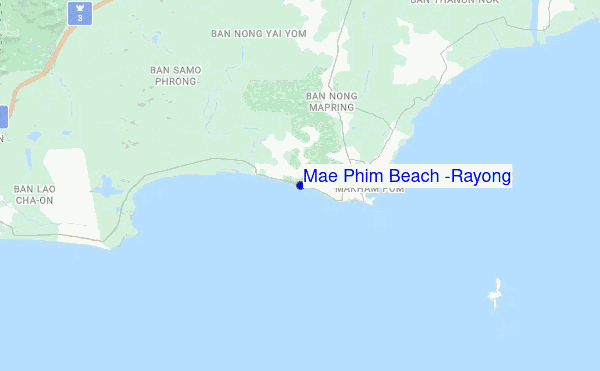 Mae Phim Beach (Rayong) Surf Forecast and Surf Report