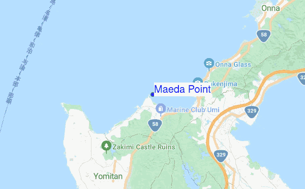 Maeda Point Surf Forecast and Surf Report