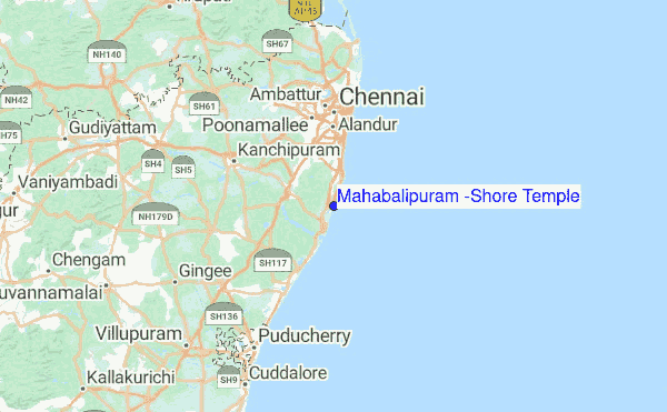 Mahabalipuram (Shore Temple) Surf Forecast and Surf Reports (Tamil Nadu ...
