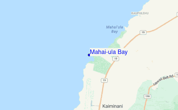 Mahai'ula Bay Surf Forecast and Surf Report