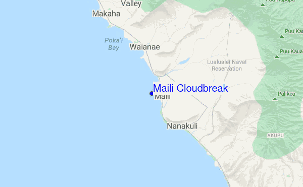 Maili Cloudbreak Surf Forecast and Surf Report