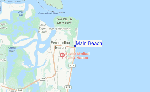 Main Beach Surf Forecast and Surf Reports (Florida - North, USA)