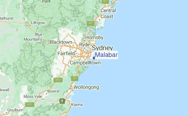 Malabar Fl Map