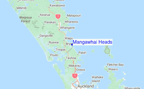 Mangawhai Heads Surf Forecast and Surf Reports (Northland, New Zealand)