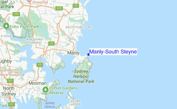Manly-South Steyne 48 hour detailed Surf Forecast