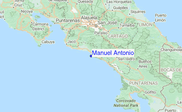 Manuel Antonio Surf Forecast and Surf Reports (Golfo de Nicoya, Costa Rica)
