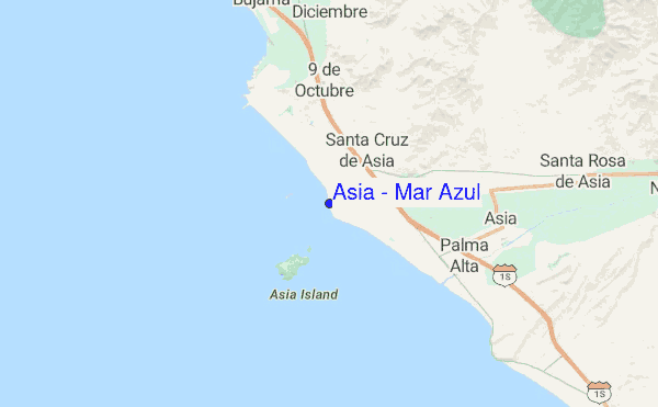 Asia - Mar Azul Surf Forecast and Surf Report