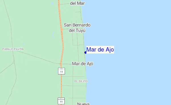 Mar de Ajó Surf Forecast and Surf Report