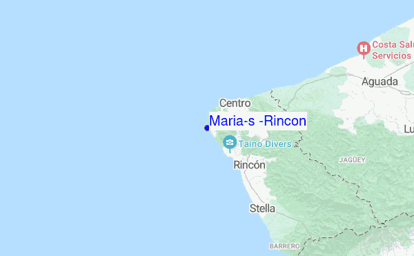 Maria's (Rincon) 48 hour detailed Surf Forecast